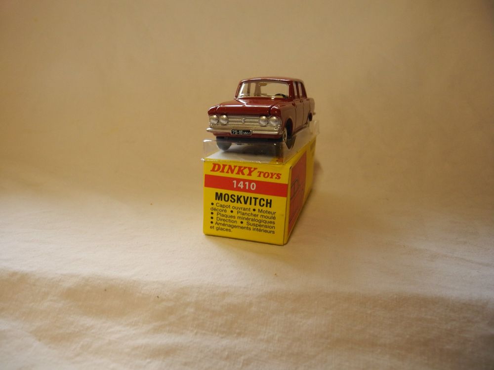 DINKY TOYS NR. 1410 MOSKVITCH MIB | Kaufen auf Ricardo