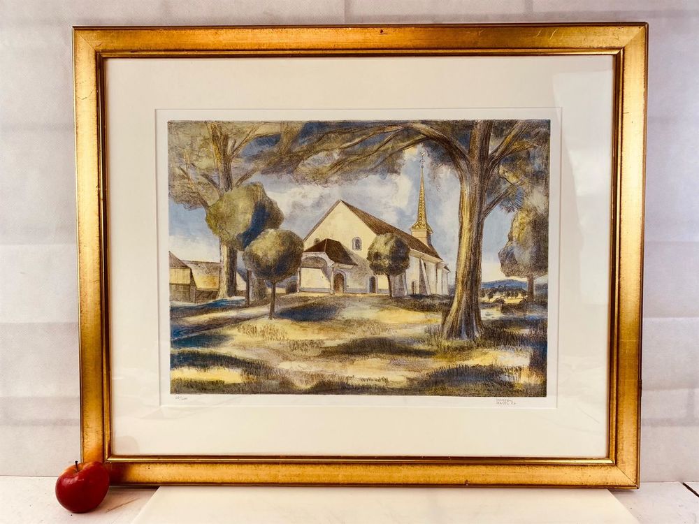 Serigraphie Lac Noir avec le Keiseregg (Gebraucht) in Neuhausen am Rheinfall für CHF 15 – mit ...