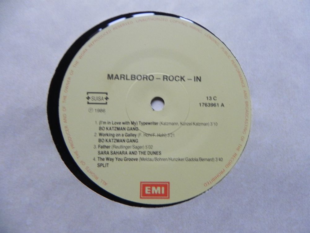 LP Schweiz CH Rock Netz Split Sergeant SAM M.A.P.O. 1986 (Gebraucht) in ...