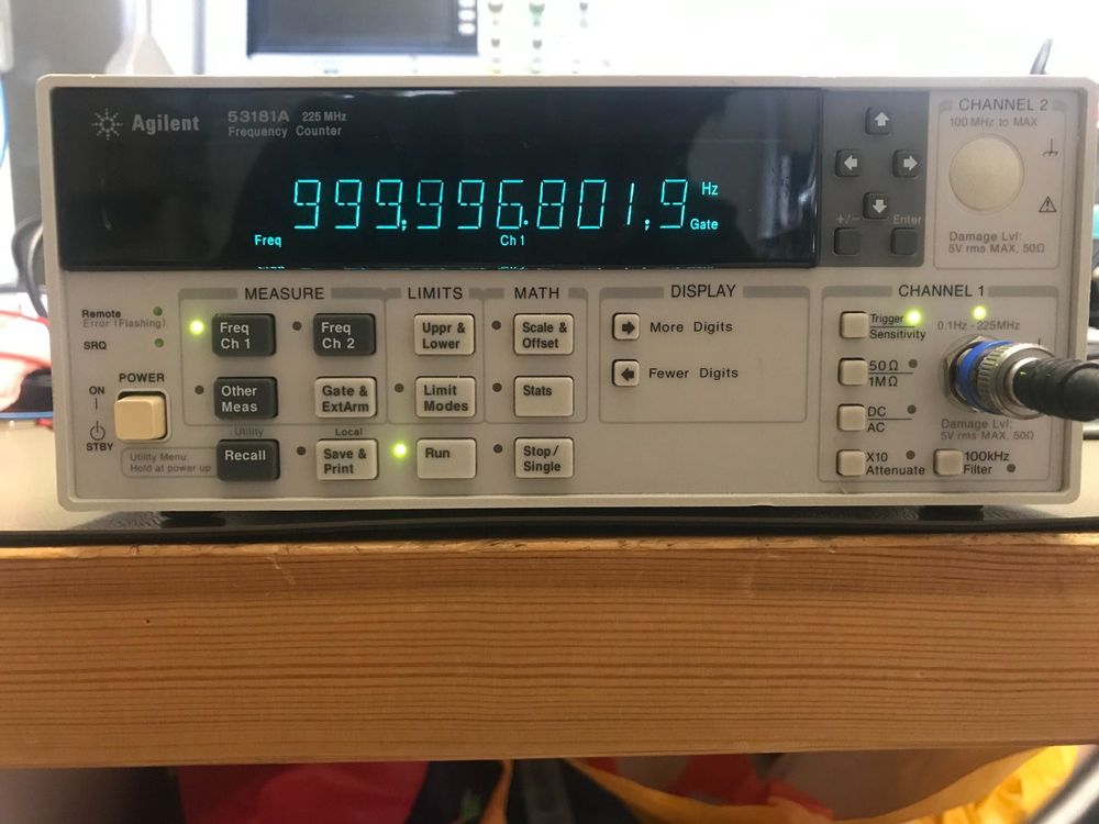 HP/Agilent Counter 53181A 225MHz (Gebraucht) in Hettlingen für CHF 199 ...