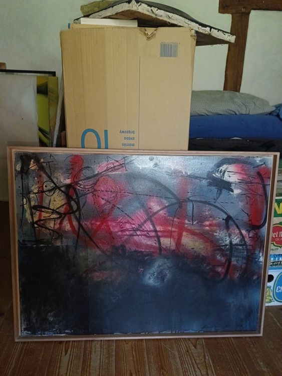 Barbara Engholm "Götterdämmerung" Mischtechnik auf Leinwand (Gebraucht) in Basel für CHF 700 ...