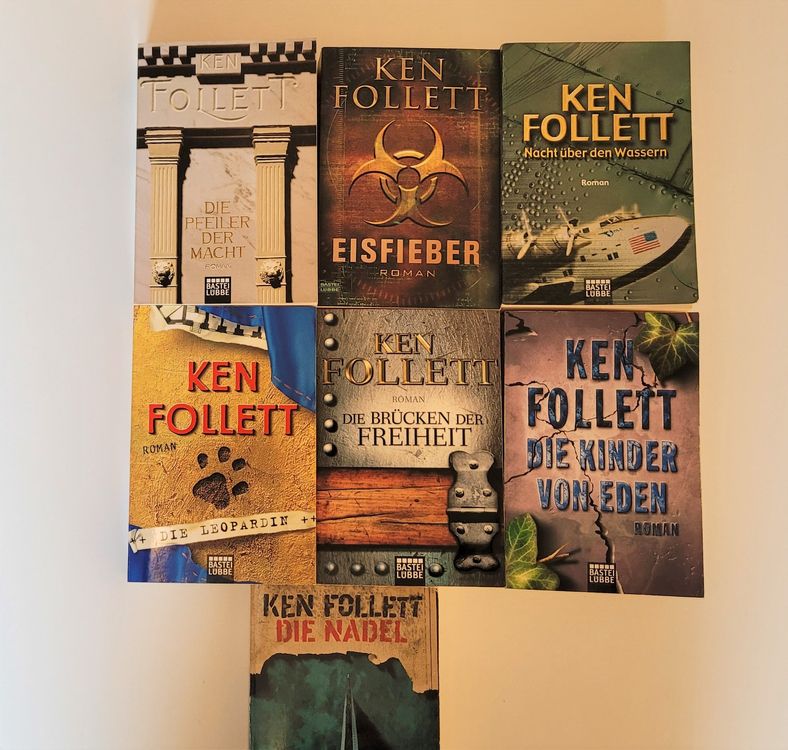 Neuwertig: 7 Taschenbücher von Ken Follett (Gebraucht) in Aesch LU für ...