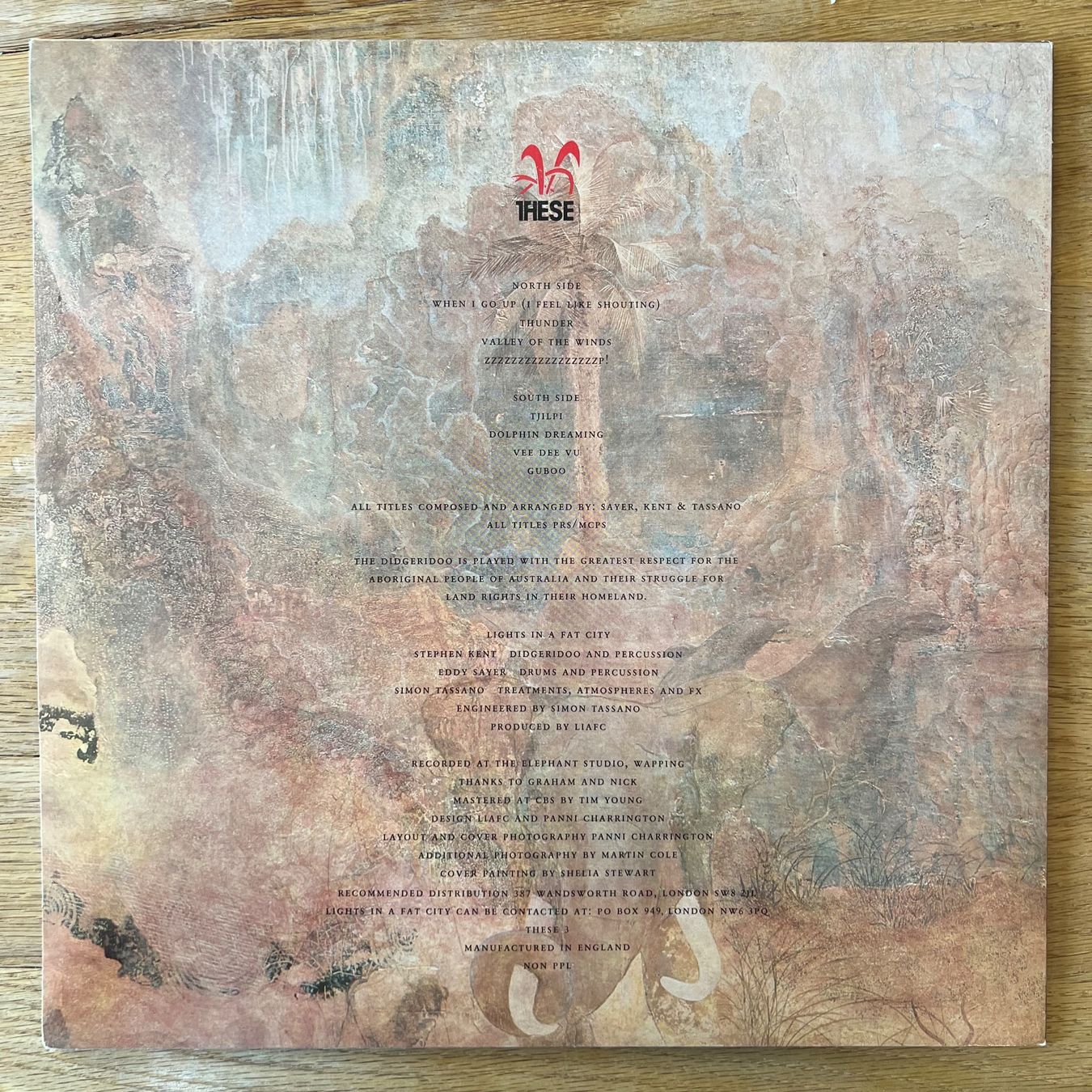 Light In A Fat City - Somewhere / 1. UK-Press. 1988 - TOP (Gebraucht ...