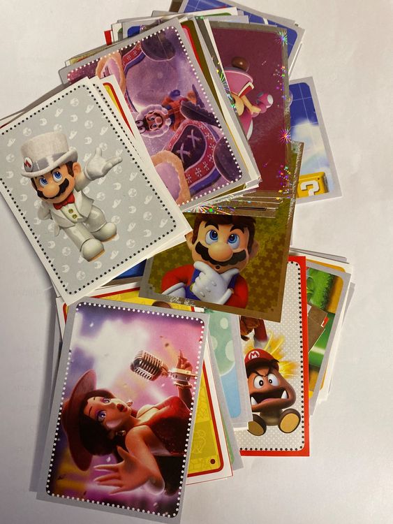 80 stickers Super Mario Odyssey | Kaufen auf Ricardo