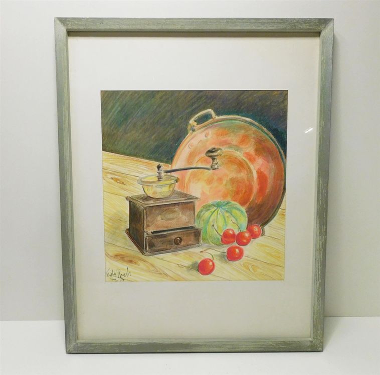 Aquarell sign u datiert -Bild - Aquarell | Kaufen auf Ricardo