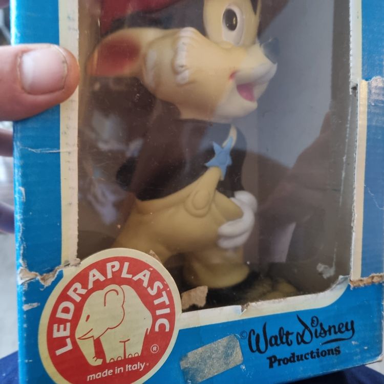 Kleiner böser Wolf " lil bad wolf " Walt Disney Plastikfigur (Gebraucht ...