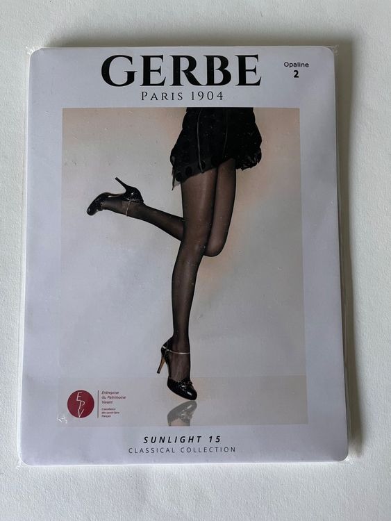 GERBE, Strumpfhose SUN SATIN, Gr. S (2), Farbe Braun (Neu und ...