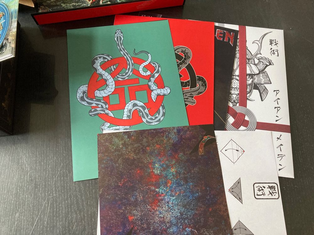 IRON MAIDEN - Senjutsu 2021 Deluxe Box-set 2-CD Blue-ray Box (Gebraucht ...