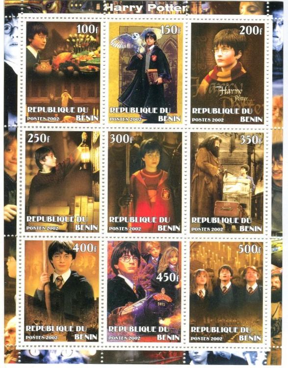 Block "Harry Potter". Benin | Kaufen auf Ricardo