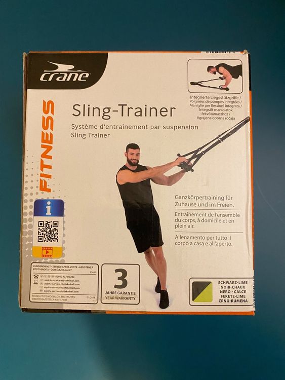 CRANE Fitness Sling-Trainer für das Training Zuhause. (Gebraucht) in ...