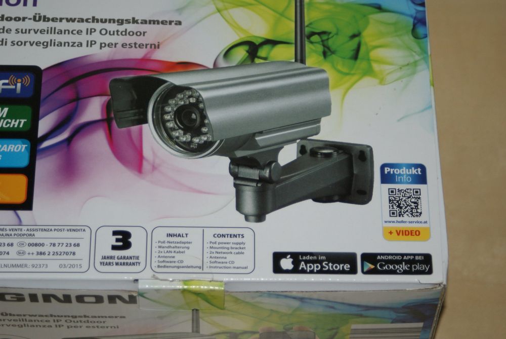 Maginon IPC-20C Vision Outdoor IP-Kamera (Neu (gemäss Beschreibung)) in ...