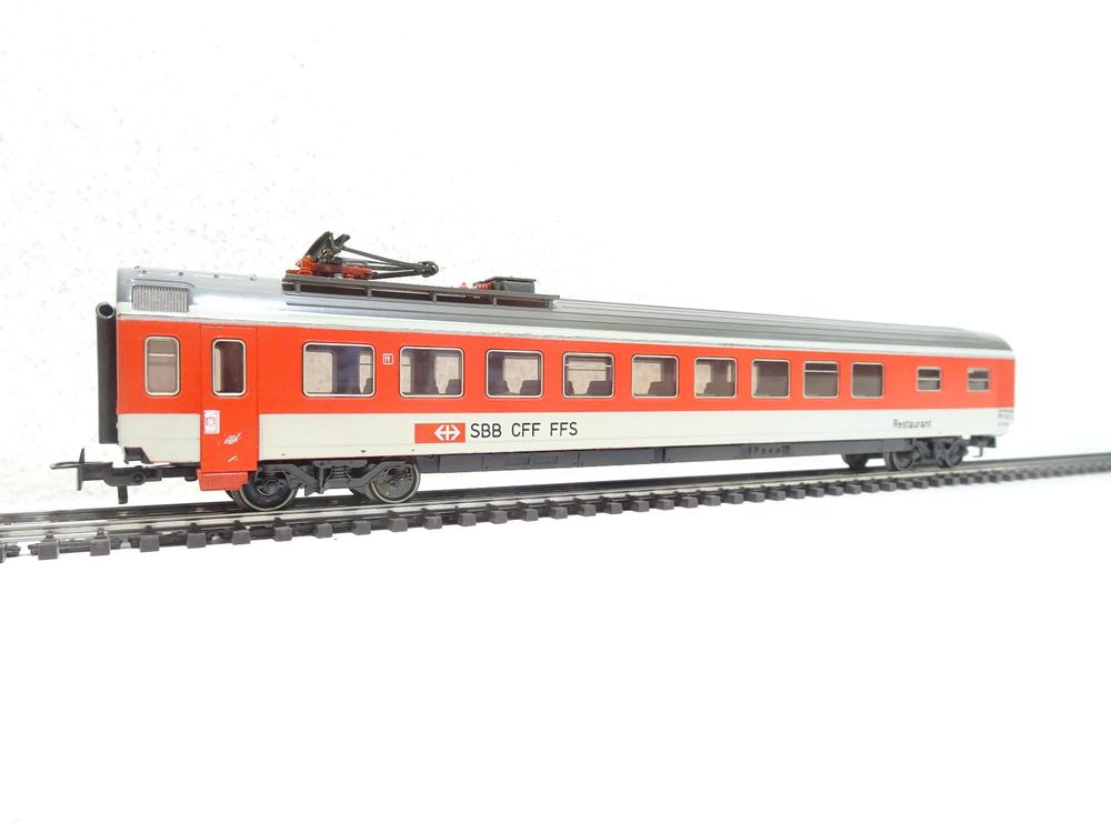 Märklin Personenwagen Restaurant SBB 001-2 HO (10) | Kaufen auf Ricardo
