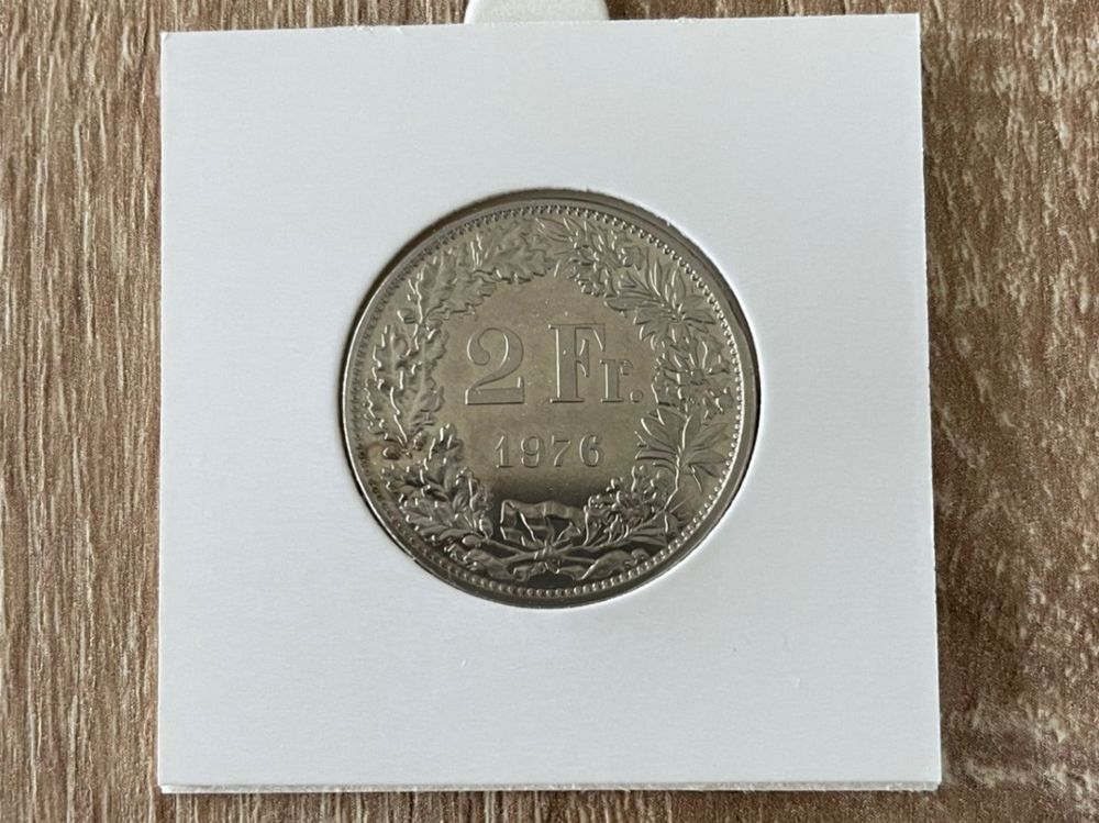 2.- 1976 (Gebraucht) in Bevaix für CHF 2 – mit Lieferung auf Ricardo kaufen