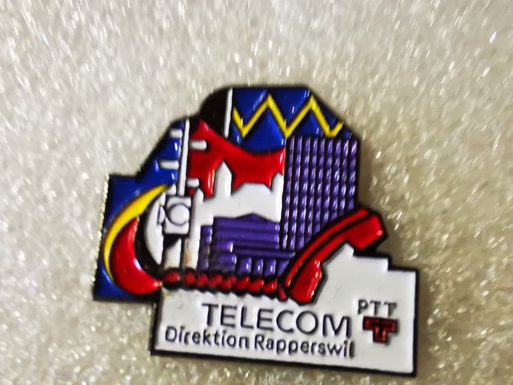 Ansteckpin 157: PTT Telecom Rapperswil (Gebraucht) in Oppligen für CHF 1 – mit Lieferung auf ...