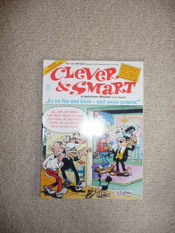 Clever & Smart Comic Nr. 116 Deutsche Erstausgabe (Gebraucht) in für ...
