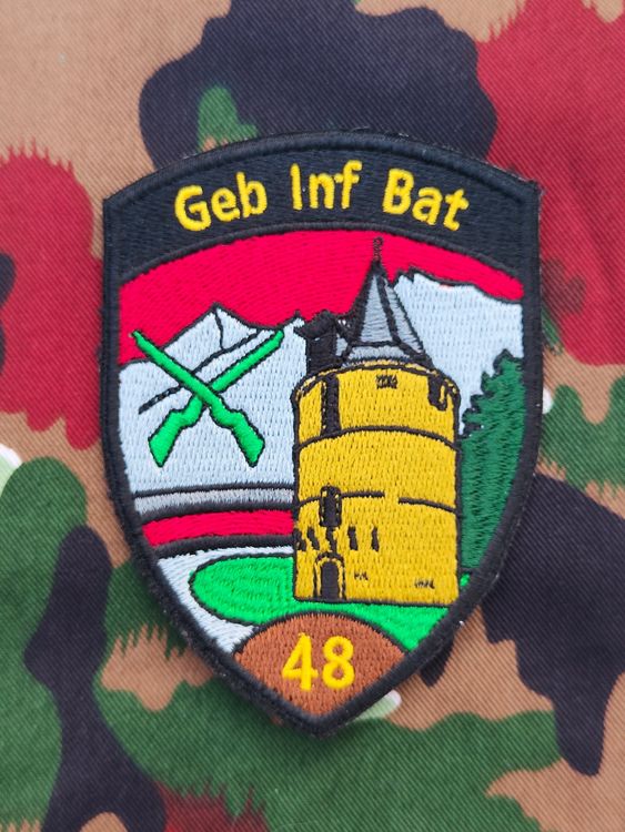 Verbandsabzeichen Geb Inf Bat 48 Kompanie 2 (Gebraucht) in Bauma für ...