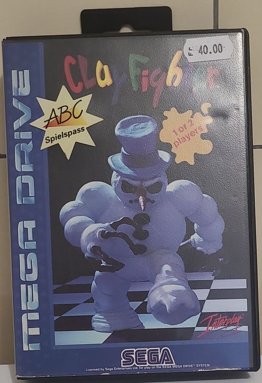 Clay Fight - Mega Drive Modul OVP (Gebraucht) in Arisdorf für CHF 40 – mit Lieferung auf Ricardo ...