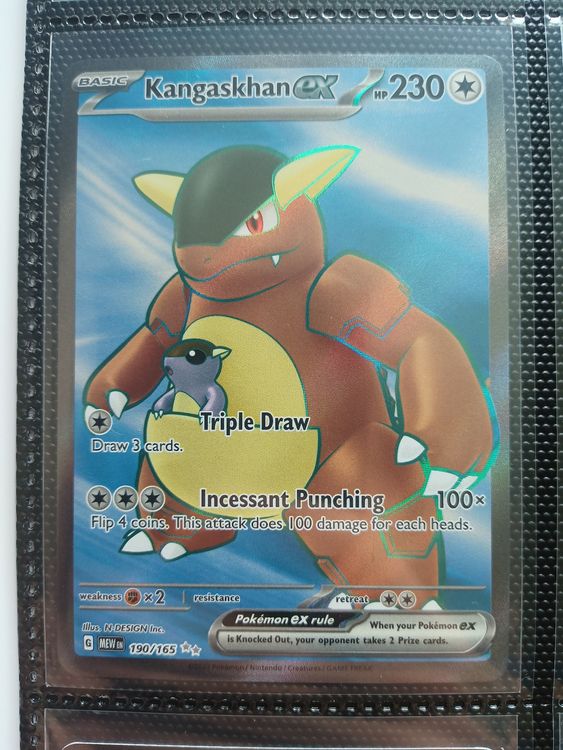 Kangaskhan ex Full Art - Pokemon 151 Mew (Gebraucht) in Altstätten SG ...