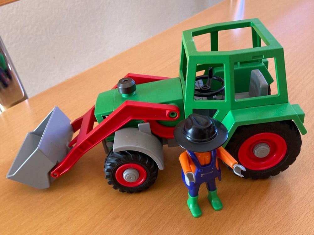 Erstaunlich Playmobil Traktor Grun Fotos