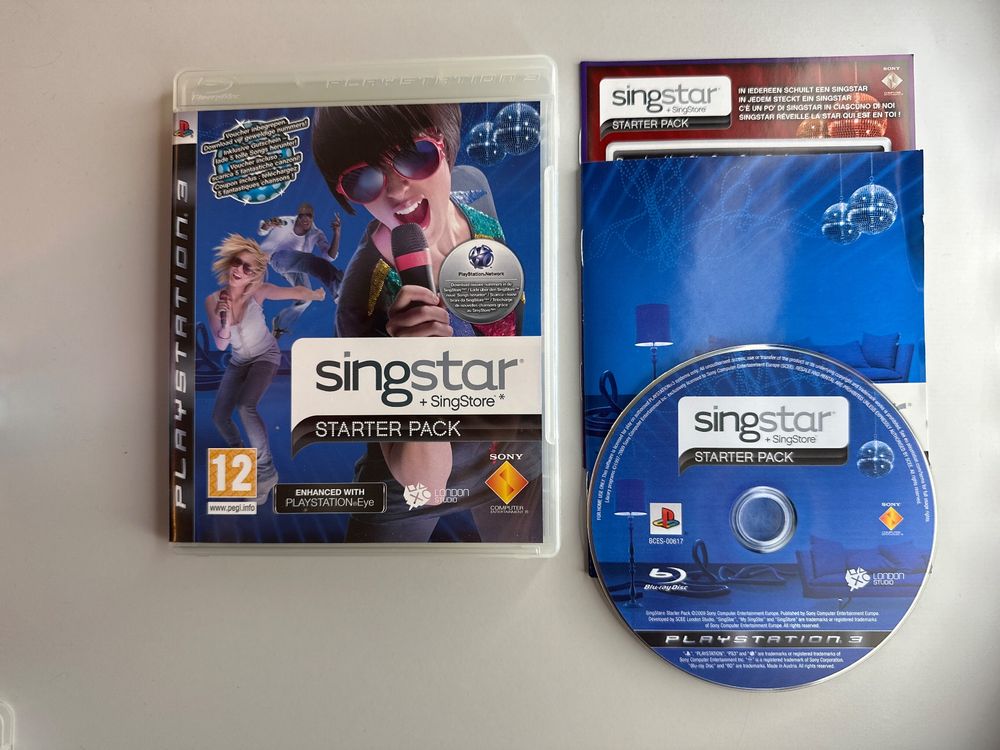 Singstar Starter Pack - PS3 (Gebraucht) in St.gallen für CHF 9 – mit ...