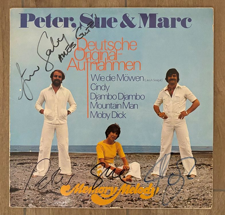 LP Peter, Sue & Marc Memory Melody mit Autogrammen | Kaufen auf Ricardo