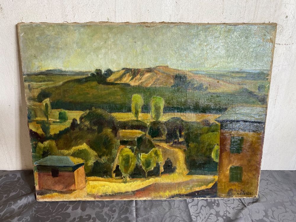 SAUTERE (1885-1962) Tableaux peinture sur toile signée | Kaufen auf Ricardo