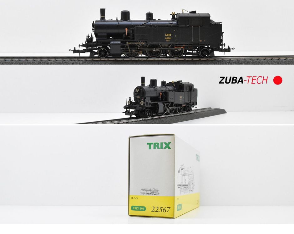 Trix 22567 E-Lok Eb 3/5 Habersack SBB H0 GS Analog mit OVP (Gebraucht ...