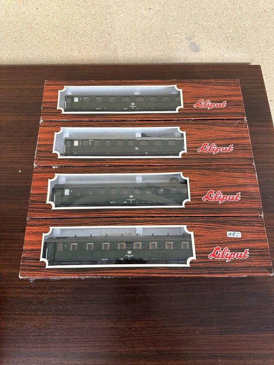 Lot! 4 Liliput Wagons der DB | Kaufen auf Ricardo