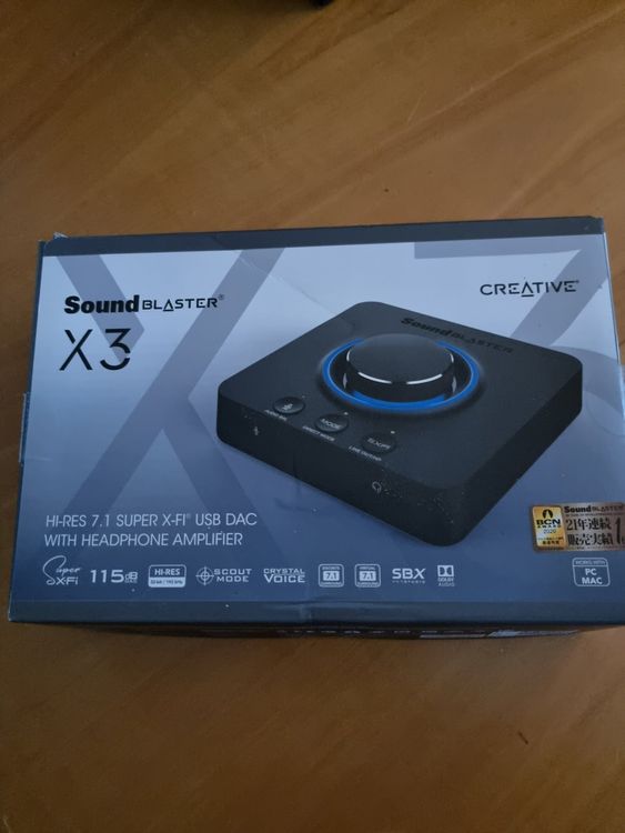 Sound Blaster X3 Creative (Gebraucht) in Rain für CHF 60 – mit Lieferung auf Ricardo kaufen