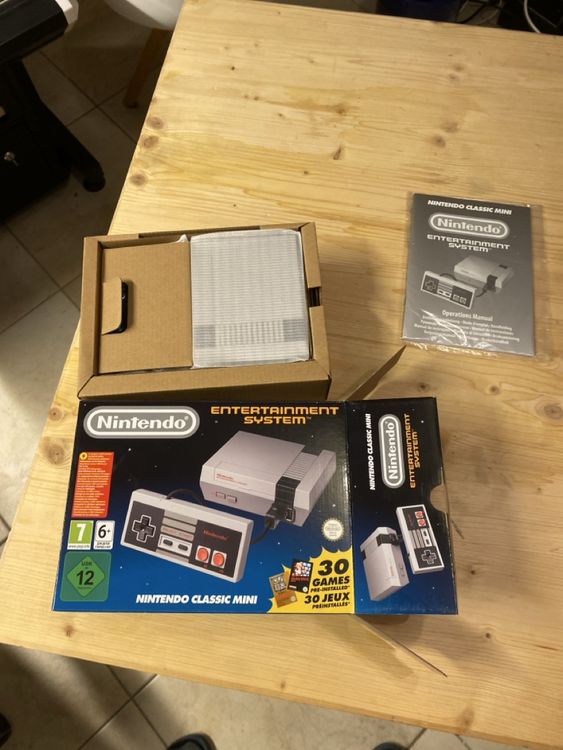 Nintendo Classic Mini - Neu, in OVP, mit 30 Games! (Neu und ...