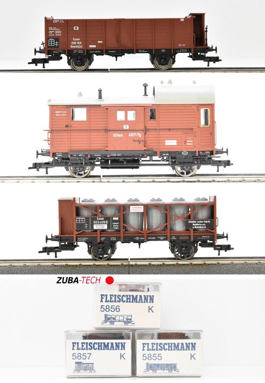 Fleischmann 3x Güterwagen der KPEV H0 GS mit OVP | Kaufen auf Ricardo