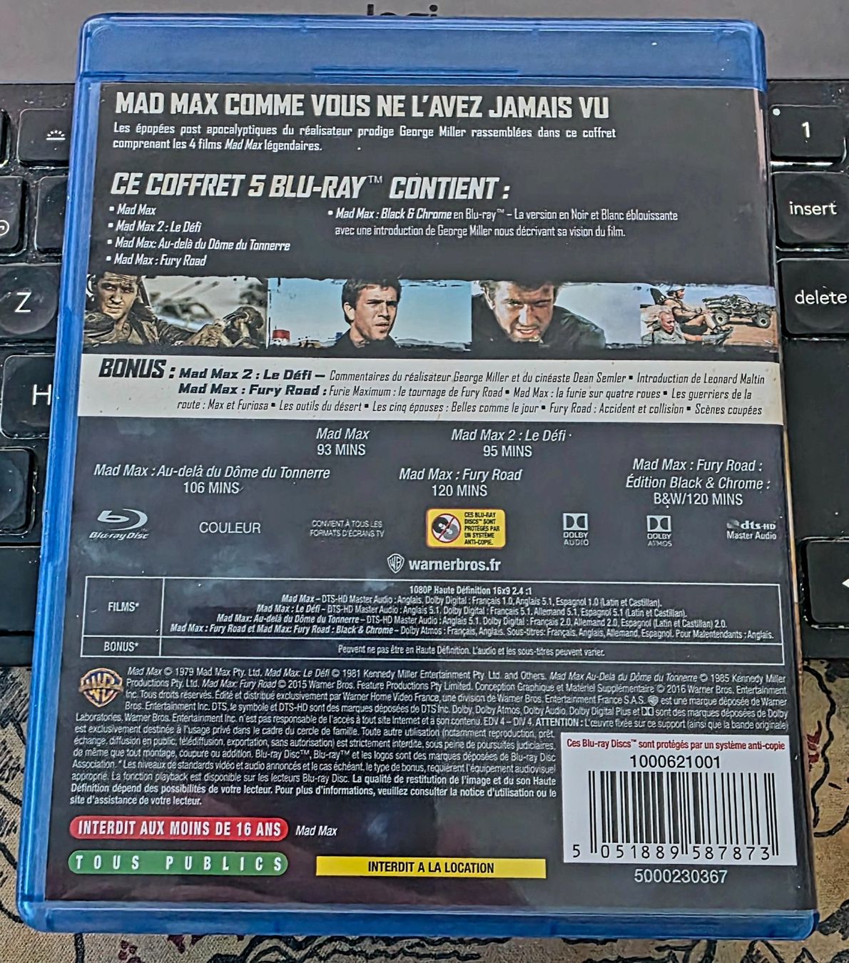 Coffret Mad Max High-Octane Collection Edition Spéciale Fnac (D ...