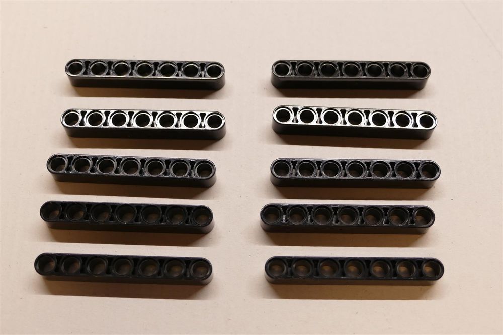 Lego Lochbalken 1x7 dick, schwarz (Neu (gemäss Beschreibung)) in ...