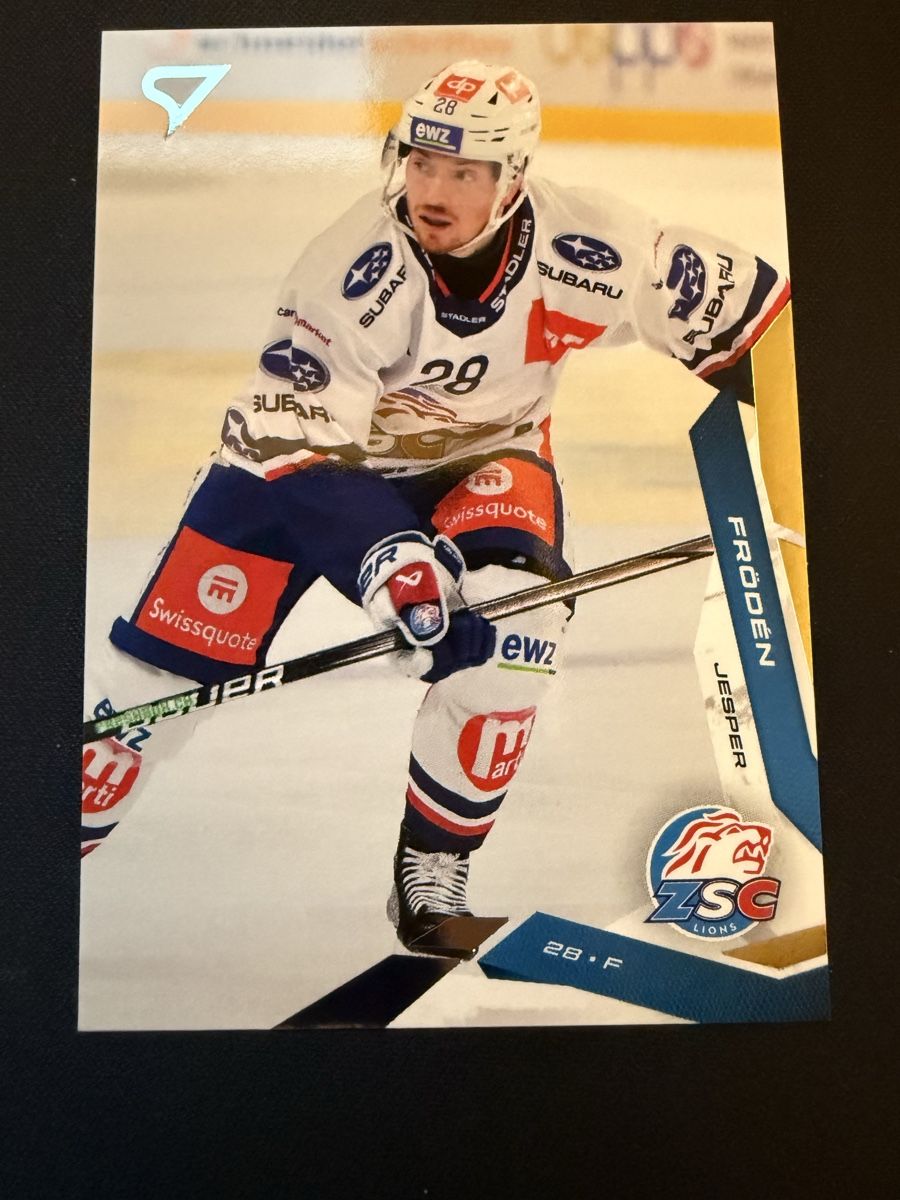 ZSC Lions - Jesper Frödén (Neuf avec emballage d'origine) à Réchy pour ...
