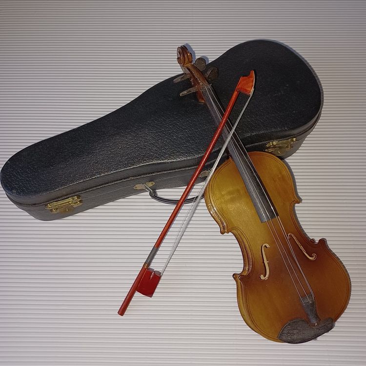 GEIGE mit Geigenkasten. Mini Ausführung. Selten. (Gebraucht) in Zürich ...