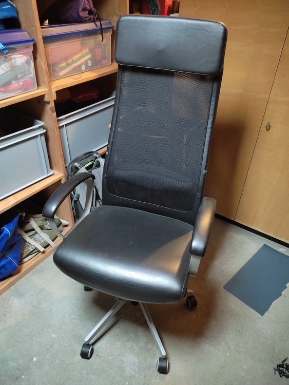 Chaise de bureau IKEA Markus (Gebraucht) in Biel/Bienne für CHF 40 – nur Abholung auf Ricardo kaufen