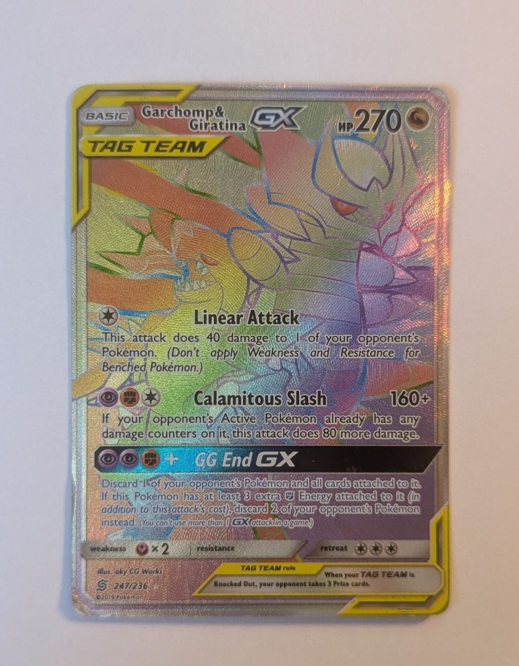 Garchomp & Giratina GX (Secret) 247/236 (Gebraucht) in Zürich für CHF ...