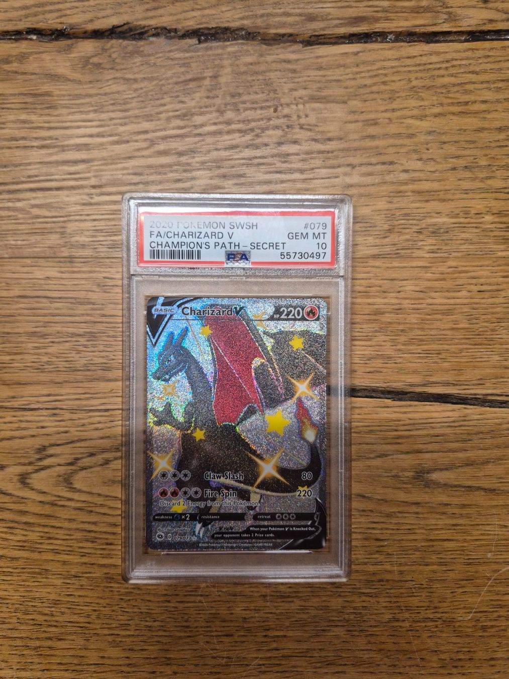 Pokemon Glurak Champions Path secret PSA 10 english (Neu und ...