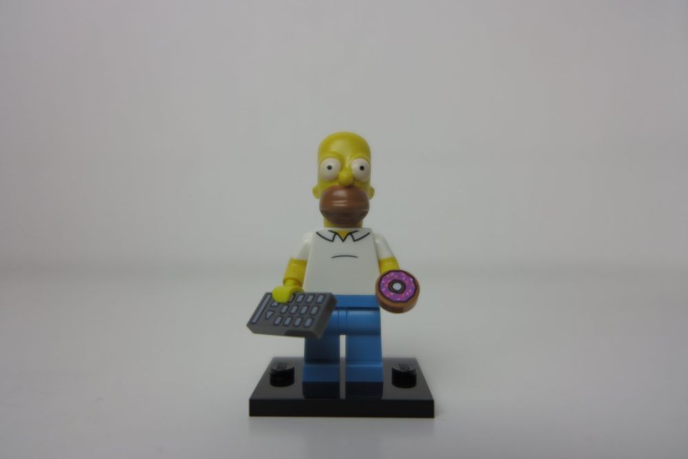 LEGO Minifigur CMF Homer Simpson Serie 1 (Neu (gemäss Beschreibung)) in ...
