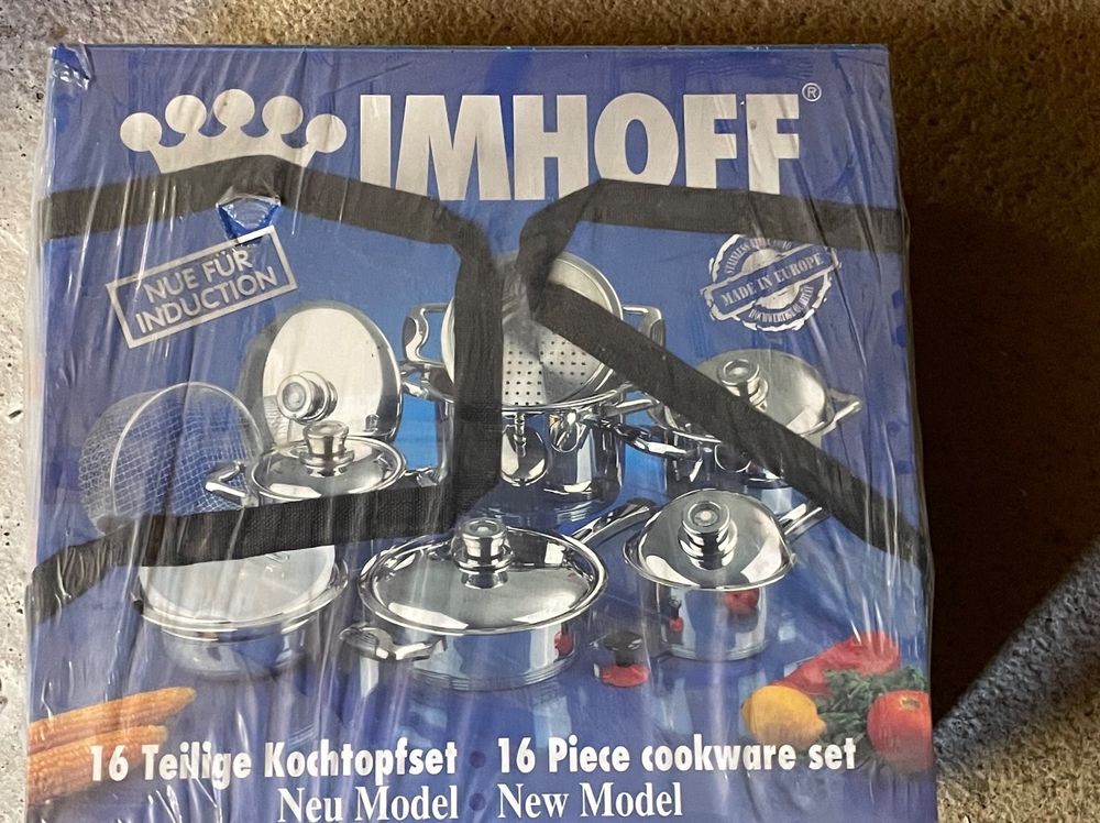 IMHOFF Kochtopf set 16 Teil (Neu und originalverpackt) in Dietikon für CHF 100 – nur Abholung ...