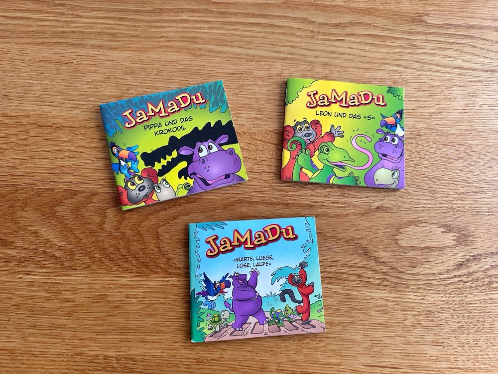 3 Mini Kinderbüchern JaMaDu (Gebraucht) in Baar für CHF 1 – mit ...