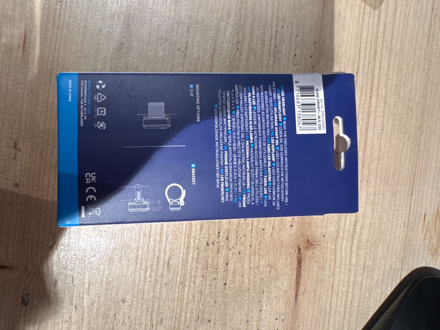 Velo Licht BBB Slide (Neu und originalverpackt) in Zermatt für CHF 15 ...
