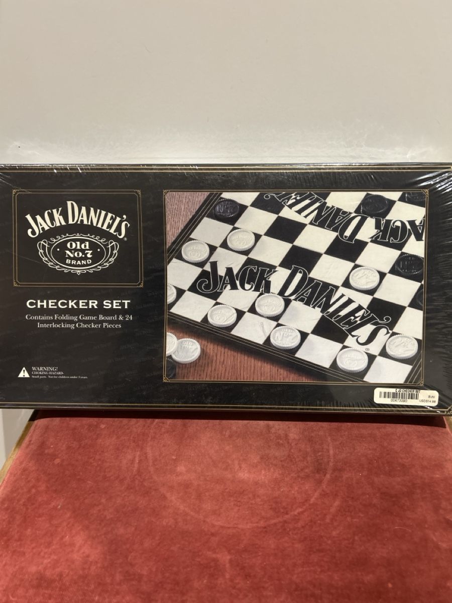 Jack Daniel's Checker Set, Originalverpackt, Top Zustand! (Neu und ...