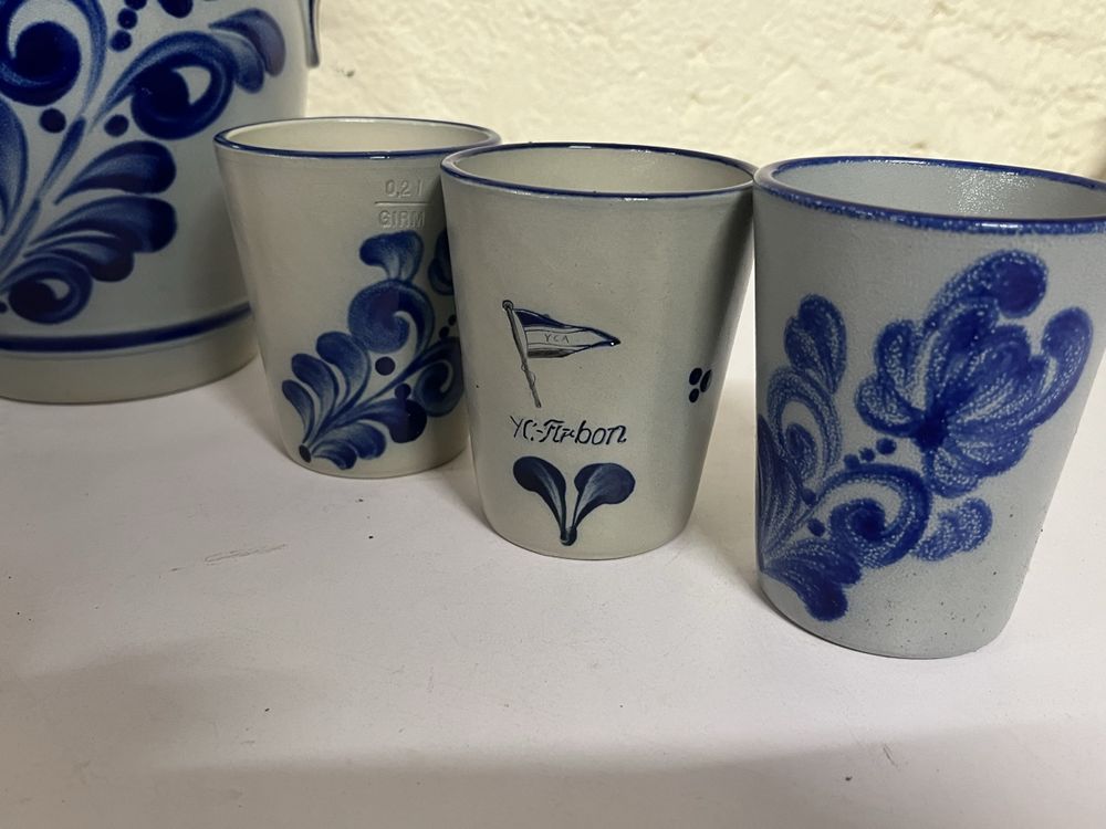 Steingut Bembel Set YC-Firbon, Krug und Becher (nik39) (Gebraucht) in ...