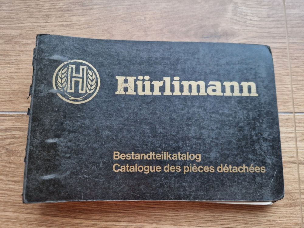 Original Bestandteilekatalog Hürlimann Traktor D70 D90 D100 (Defekt) in Dürnten für CHF 205 ...