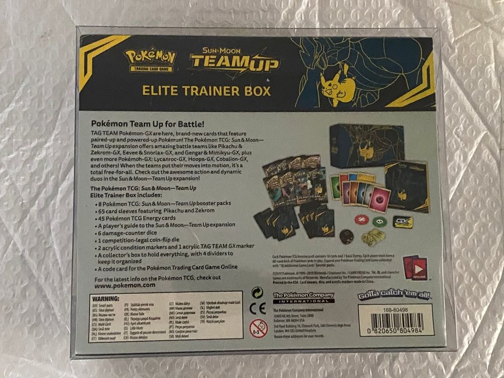 Pokemon TEAM UP Elite Trainer Box Original verpackt! | Kaufen auf Ricardo