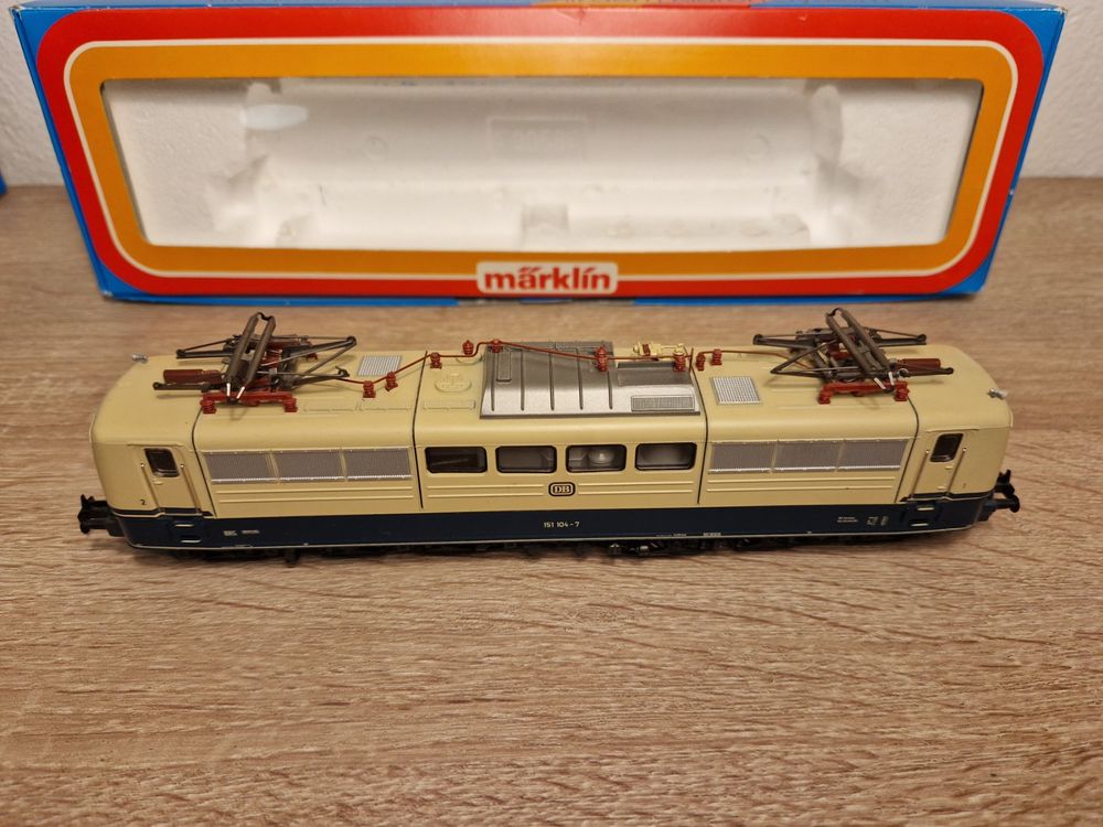 Märklin 3058 E-Lok BR 151 DB H0 (D'occasion) à St-Aubin-Sauges pour CHF 79 – avec livraison ...