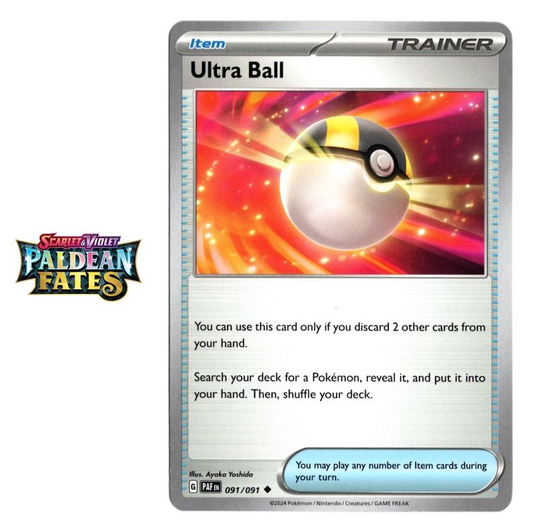 Paldean Fates Ultra Ball 091/091 EN | Kaufen auf Ricardo