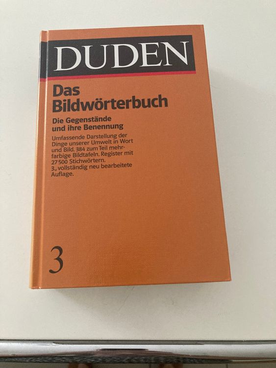 Das Bildwörterbuch - Duden - Band 3 (Neu (gemäss Beschreibung)) in ...