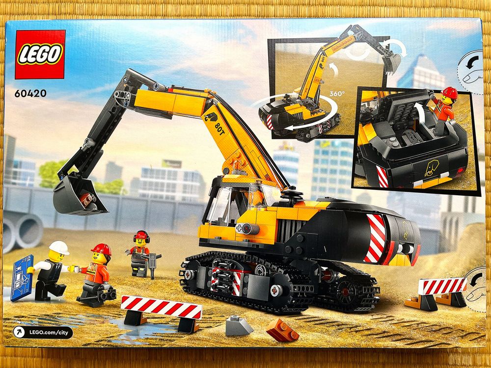 LEGO City # 60420 RaupenExcavator NEU OVP (Neu und originalverpackt) in LAUSANNE für CHF 49 ...